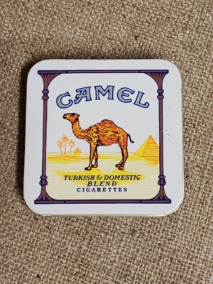 1992 CAMEL Cigarette Metal Tin Box, Turkish Domestic Blend, Tin Made in ...
