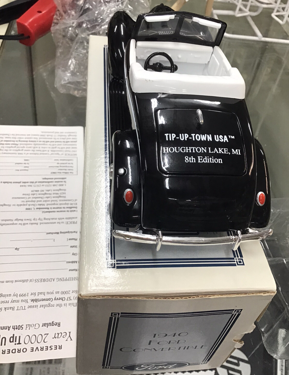 Liberty Classics Limited Edition Locking Coin Bank 1940 Ford ...