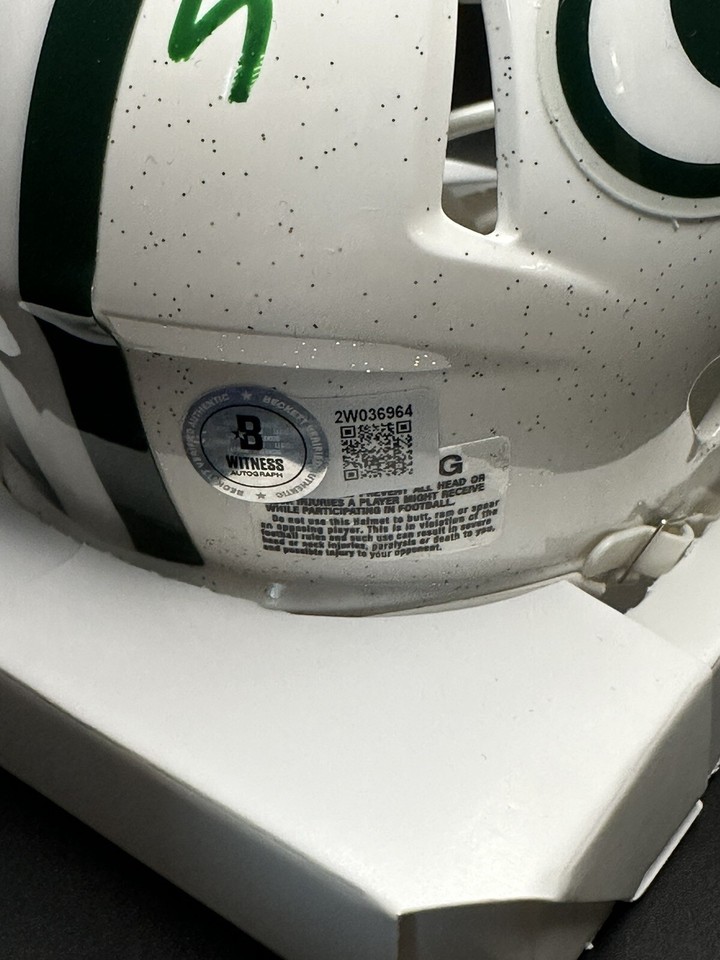 Andre Rison Signed Green Bay Packers 2024 Alternate Speed Mini SB ...