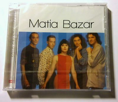 NEW SEALED - MATIA BAZAR 2007 CD EMI SOLO GRANDI SUCCESSI ITALO EURO ...