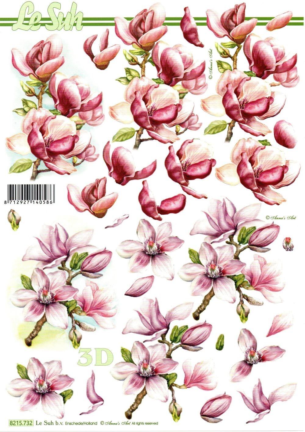 3D-Bogen - Magnolie - 8215.732 - LeSuh - Schneidebogen - 3d bogen - le ...