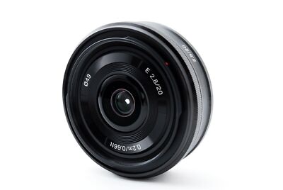 Sony E 20mm f/2.8 Lens SEL20F28 27242865976 | eBay