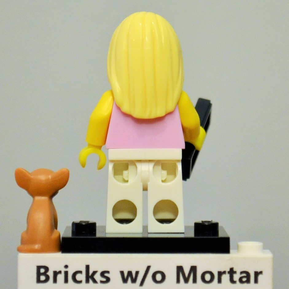 New Genuine LEGO Trendsetter Minifig with Dog and Cell Phone Series 10 ...