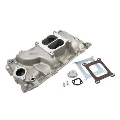 454 Low Rise Intake Manifold Big Block Chevy BBC BB Oval Port Aluminum ...