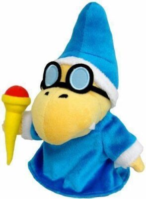 Super Mario Magikoopa Kamek 7" Plush Stuffed Animal Magic Koopa Figure ...