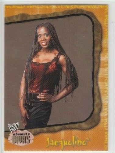JACQUELINE (Rare! GOLD PARALLEL Card #33) 2002 WWE Absolute Divas | eBay