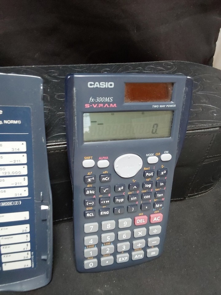 ⭐ Casio Fx-300MS Solar Scientific Calculator S-V.P.A.M. w/ Cover - FREE SHIP ⭐ | eBay