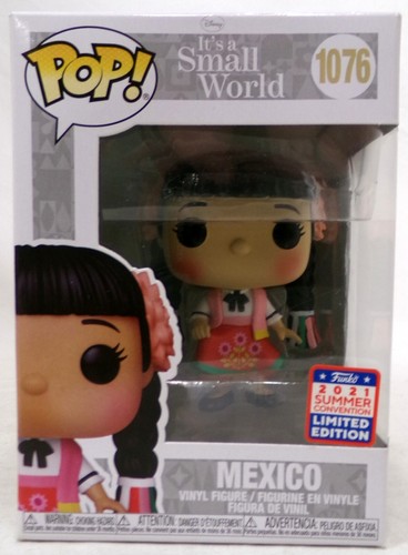 Funko Pop! Disney It's a Small World 1076 Mexico 2021 Summer Con Vinyl ...