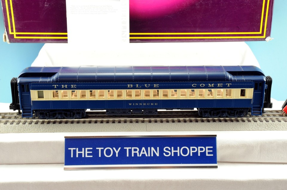 MTH PREMIER 20-4021 JERSEY CENTRAL BLUE COMET 5-CAR MADISON PASSENGER ...