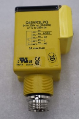 BANNER ENGINEERING Q45VR3LPQ Photoelectric Sensor STOCK H841A | eBay