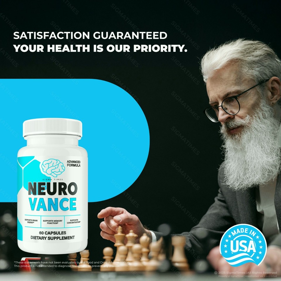 Neurovance Capsules, Neuro Vance Brain Function and Memory Support - 3 ...