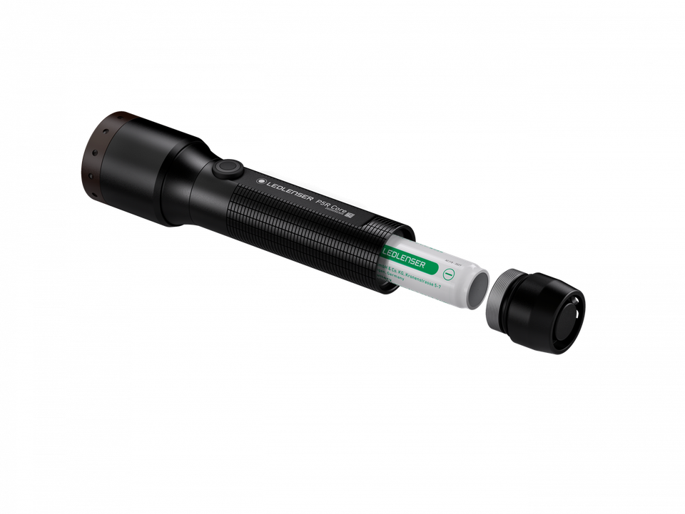 Led Lenser P5R Core Torch / Rechargeable Fishing Camping torch | eBay