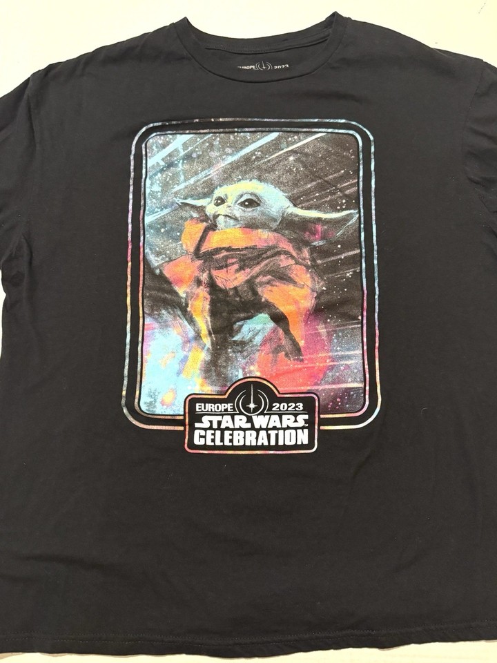 Star Wars Celebration Europe 2023 Grogu XL T-Shirt | eBay