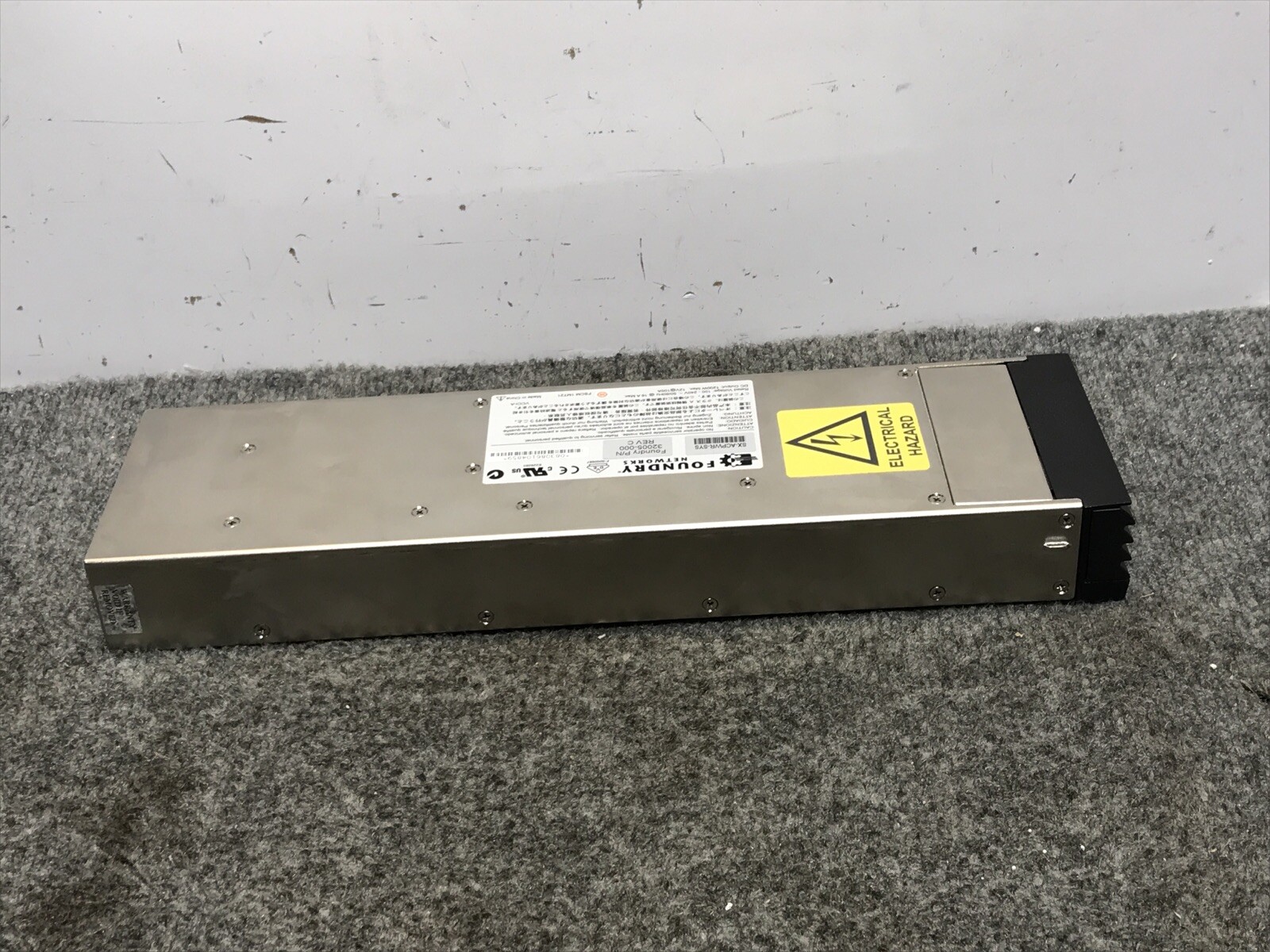 New Out of Box Foundry Networks SX-ACPWR-SYS FastIron 1200w AC Power ...