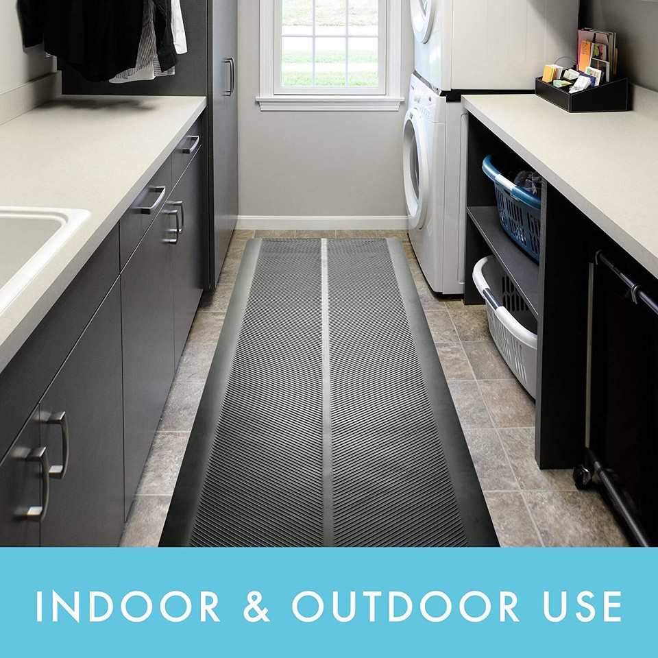CLIMATEX Indoor/Outdoor Rubber Runner Mat Door Mat For Floor Protection ...
