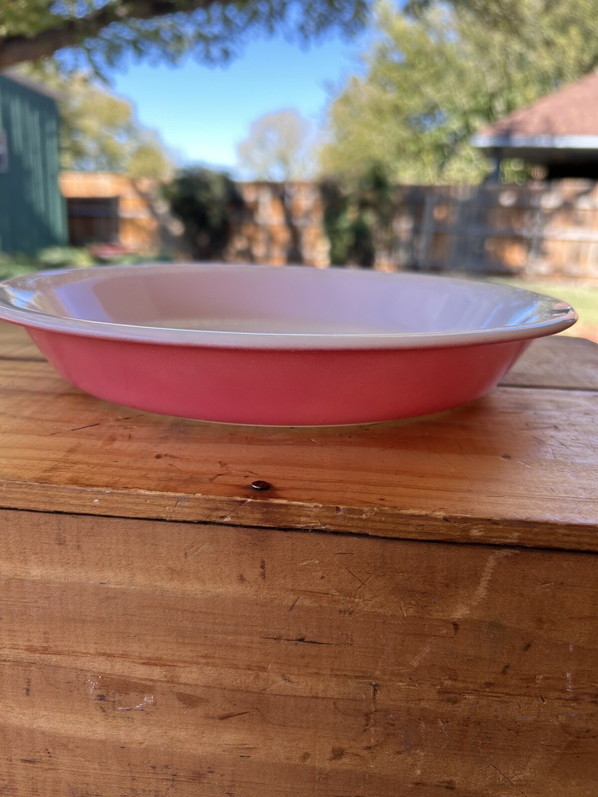 Vintage Pyrex Flamingo Pink #209 8 1/2 “ Pie Plate | eBay