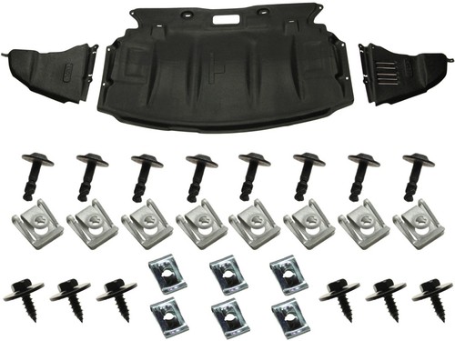 BMW 5 Series E60 E61 2003-2010 Under Engine Cover + CLIPS + left ...