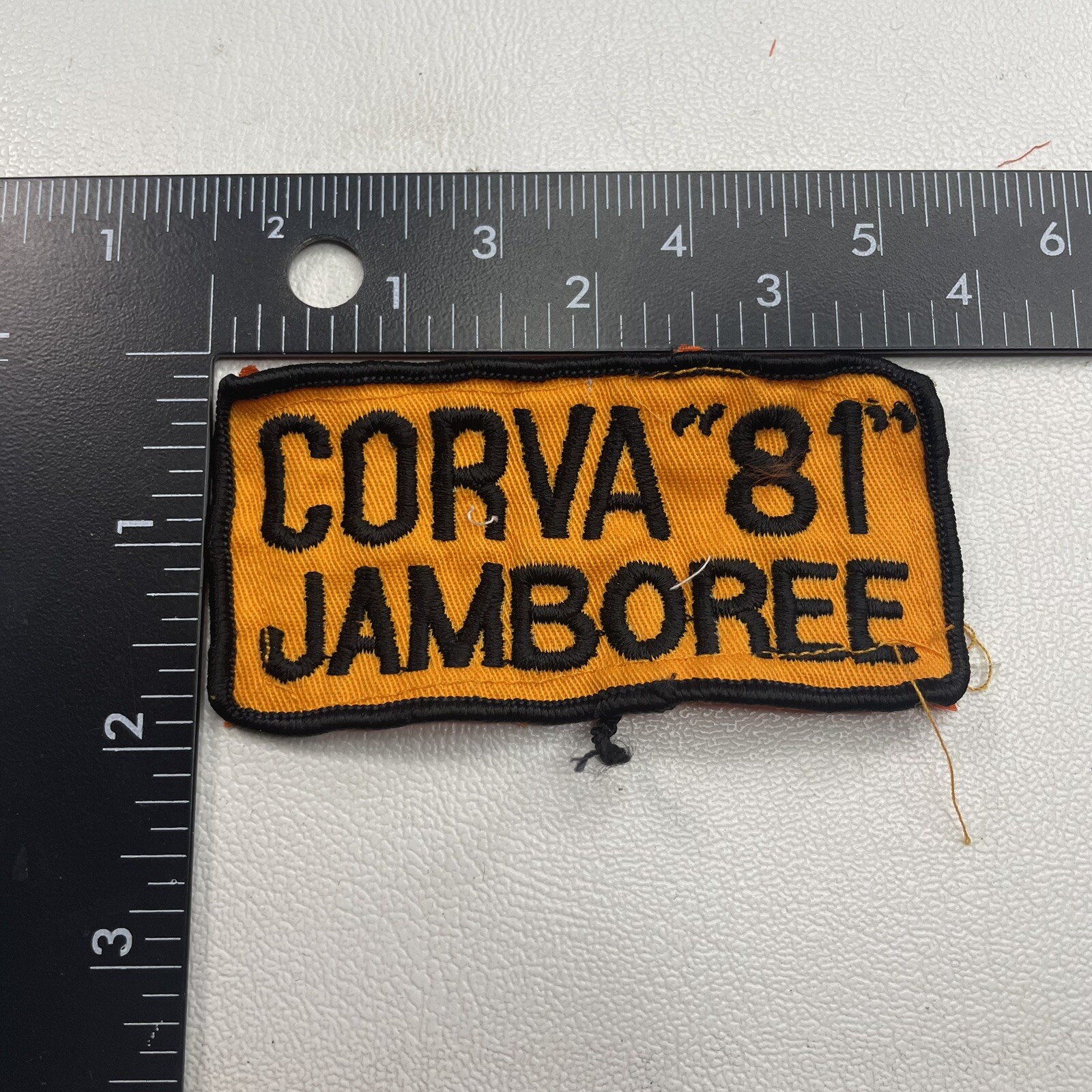 Vtg 1981 CORVA “81” JAMBOREE California Off Road Vehicle Assn Patch 20E0 | eBay