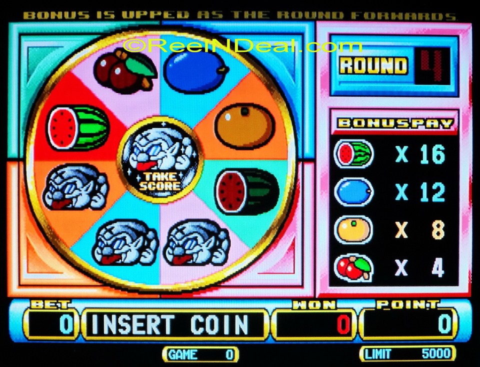 Fruit Fortune Cherry Master 8-Liner PCB Game Board POG Pot O Gold Fruit ...