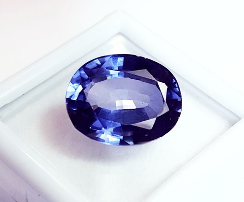 Natural Tanzanite Certified Loose Gemstone 10.80 Ct Oval Shape With ...