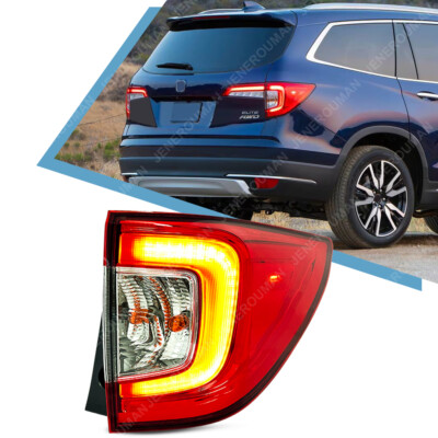 Right Passenger Side Outer Tail light For 2019-2022 Honda Pilot LED ...