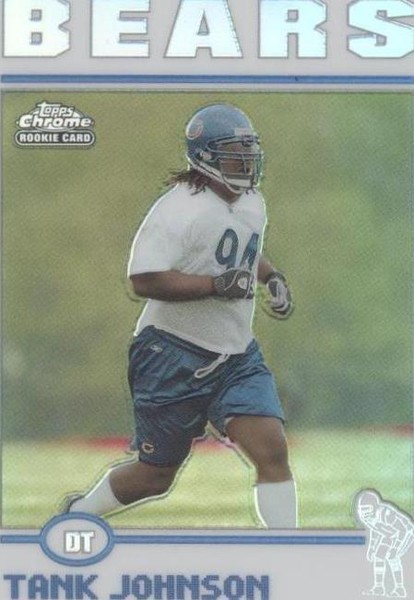 2004 Topps Chrome - Refractor #255 Tank Johnson (RC) for sale online | eBay