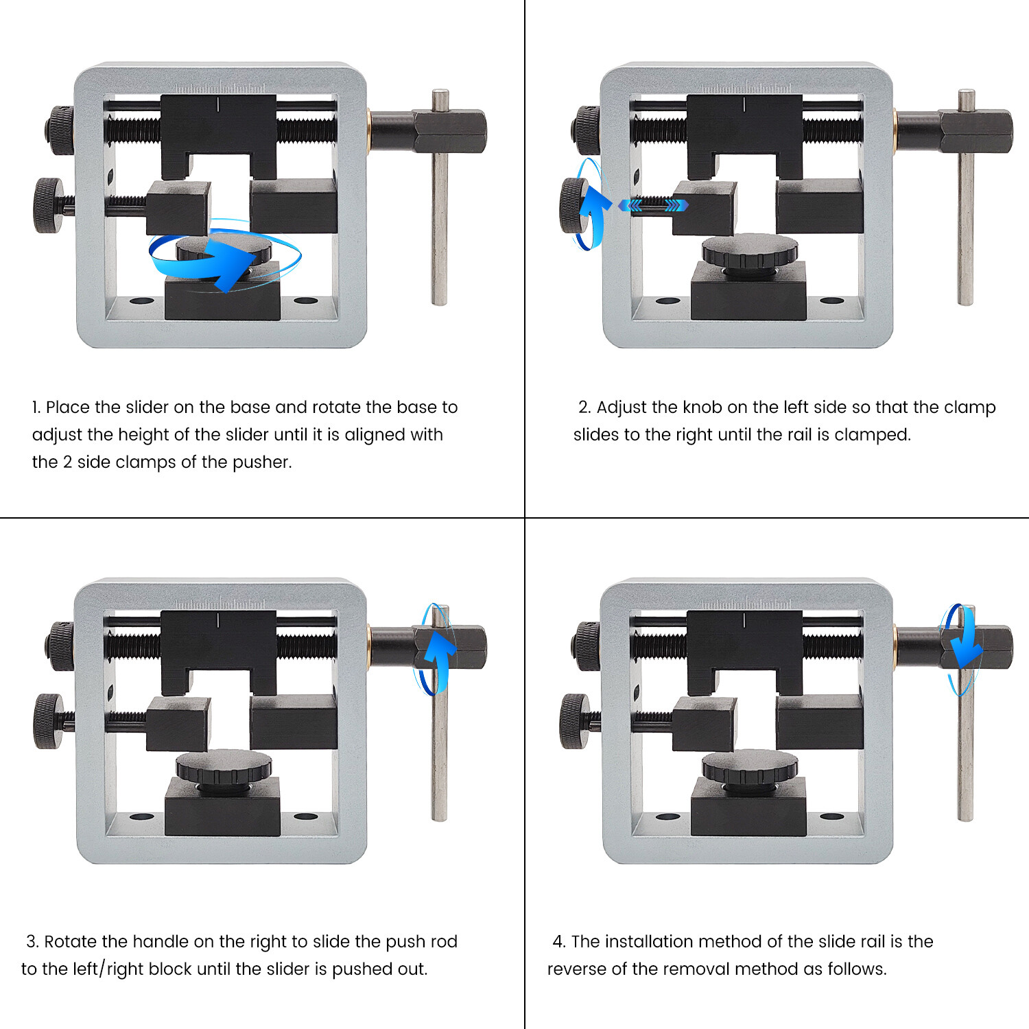 Universal Pistol Slide Rear Sight Pusher Tool for Glock 1911 Sig ...