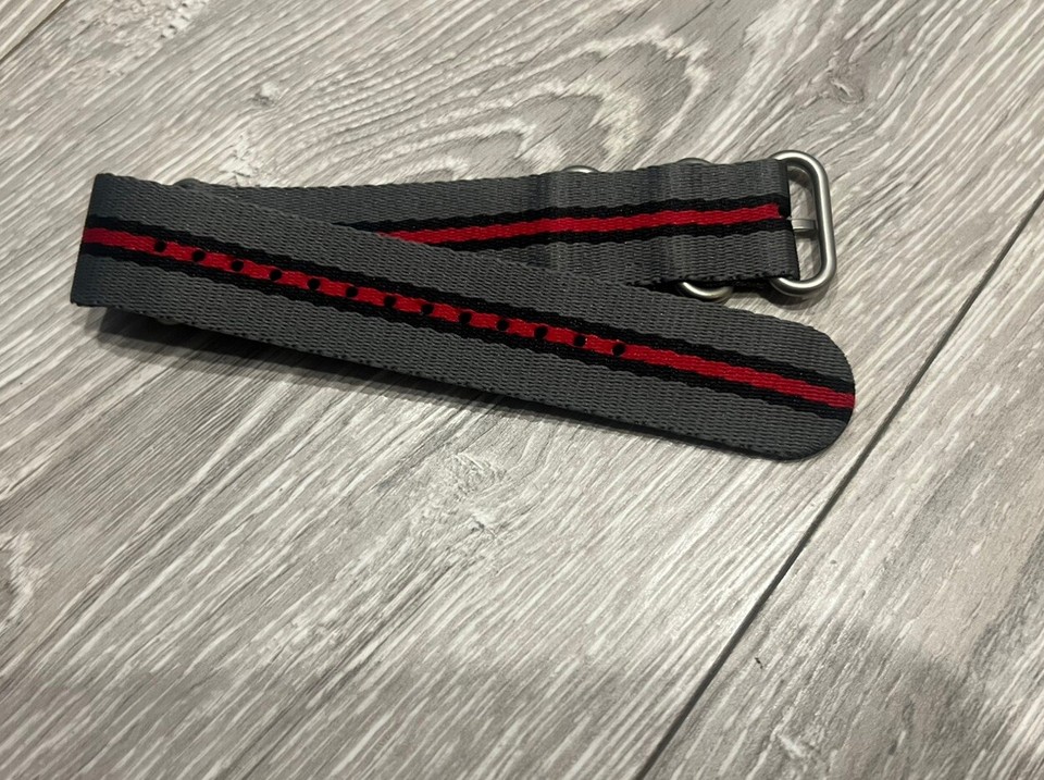 MiLTAT Watch Strap Band PVD 24mm 3 Rings | eBay