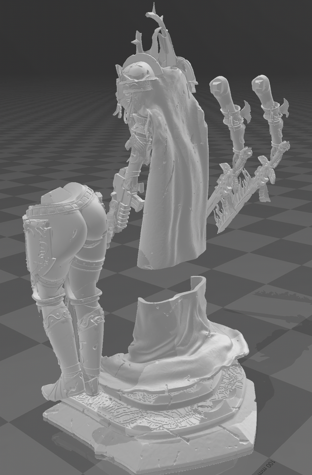 Sister of Battle Saint Statue (SOB) umbral six | Resin Model Scenery ...