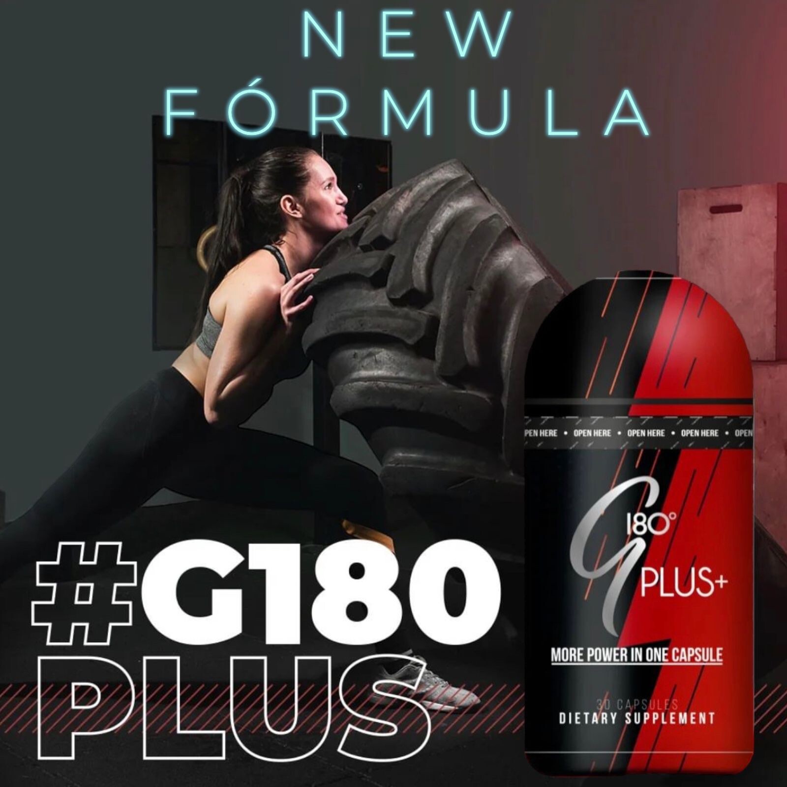 G 180 Plus High Performance Fat Burner Dietary Supplement /Adelgazante ...