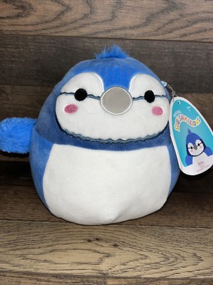 Squishmallow Babs The Blue Jay Bird, 8-inch, Kellytoy Plush S8-#467 EUC ...