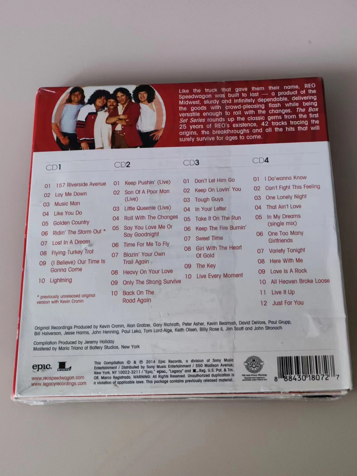 The Box Set Series by REO Speedwagon (4CD,2014) | eBay