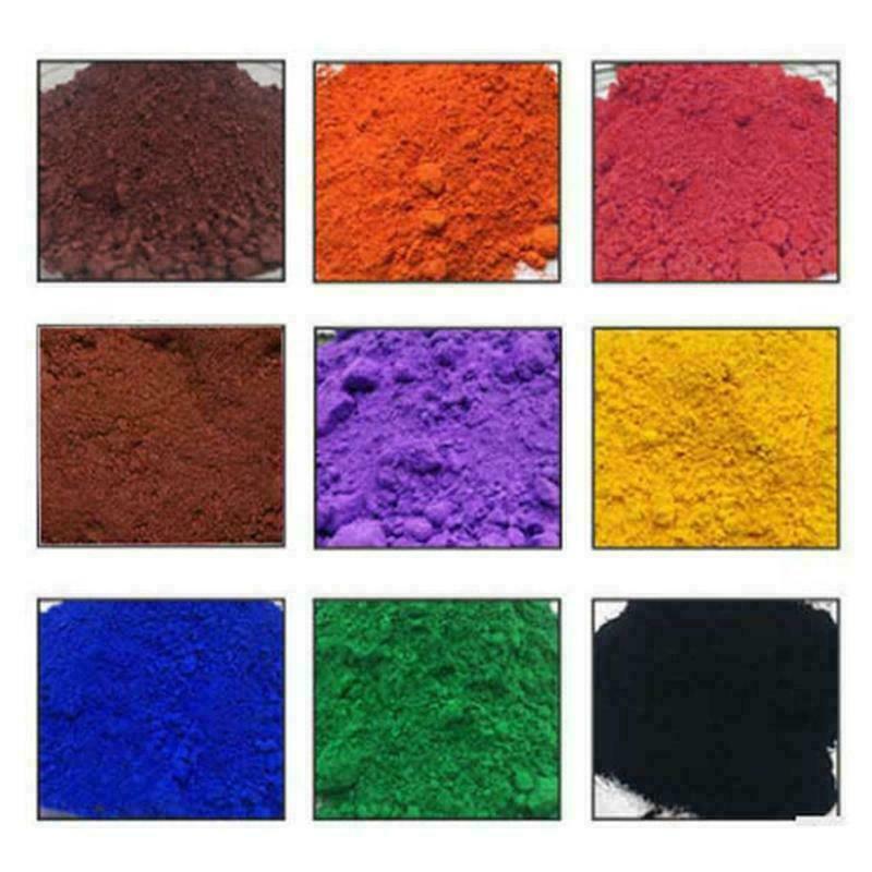 BROWN Cement Color Oxide Pigment Concrete Tile Mortar Dye Grout Brick ...