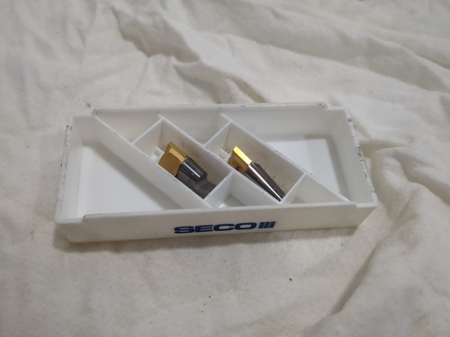 SECO Slotting Milling Tip Insert 2pk: MM10-0.375-M03 T60M, Carbide | eBay