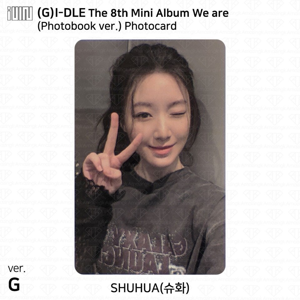 (G)I-DLE IDLE The 8th Mini Album We are Photobook Jewel ver. Official ...