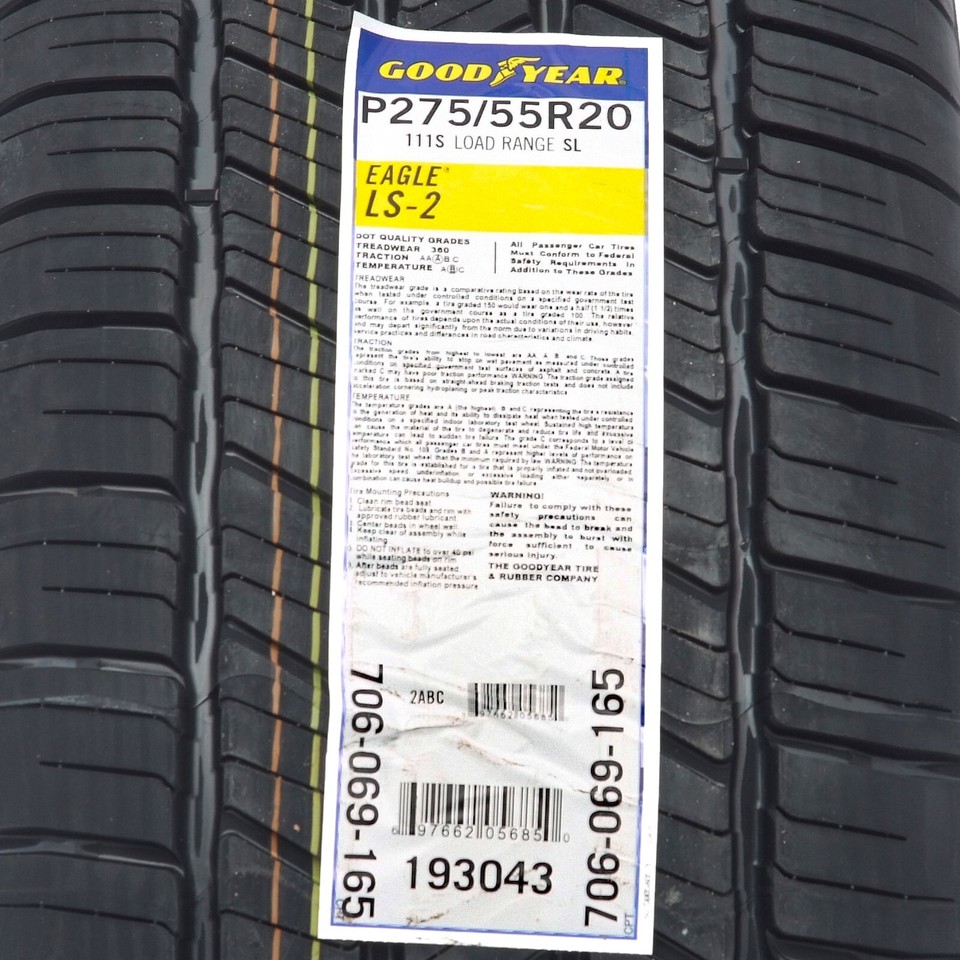 20" Black & Machine Wheels Goodyear Tires Fits GMC Sierra Yukon Denali ...