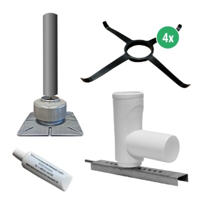 TTC Basispaket DN 60, einteilig Typ PP, Kunststoff 60-01-03 | eBay.de