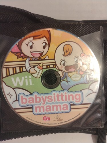 Nintendo Wii Babysitting Mama 2010 Disc Only Tested | eBay