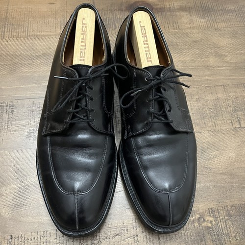 Allen Edmonds Ashton oxford Split Toe Mens Black Leather Dress Shoes ...