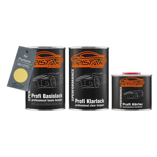 Autolack Liter Dose Pantone (PMS) 00127C 127C Yellow - alle Varianten 2 ...