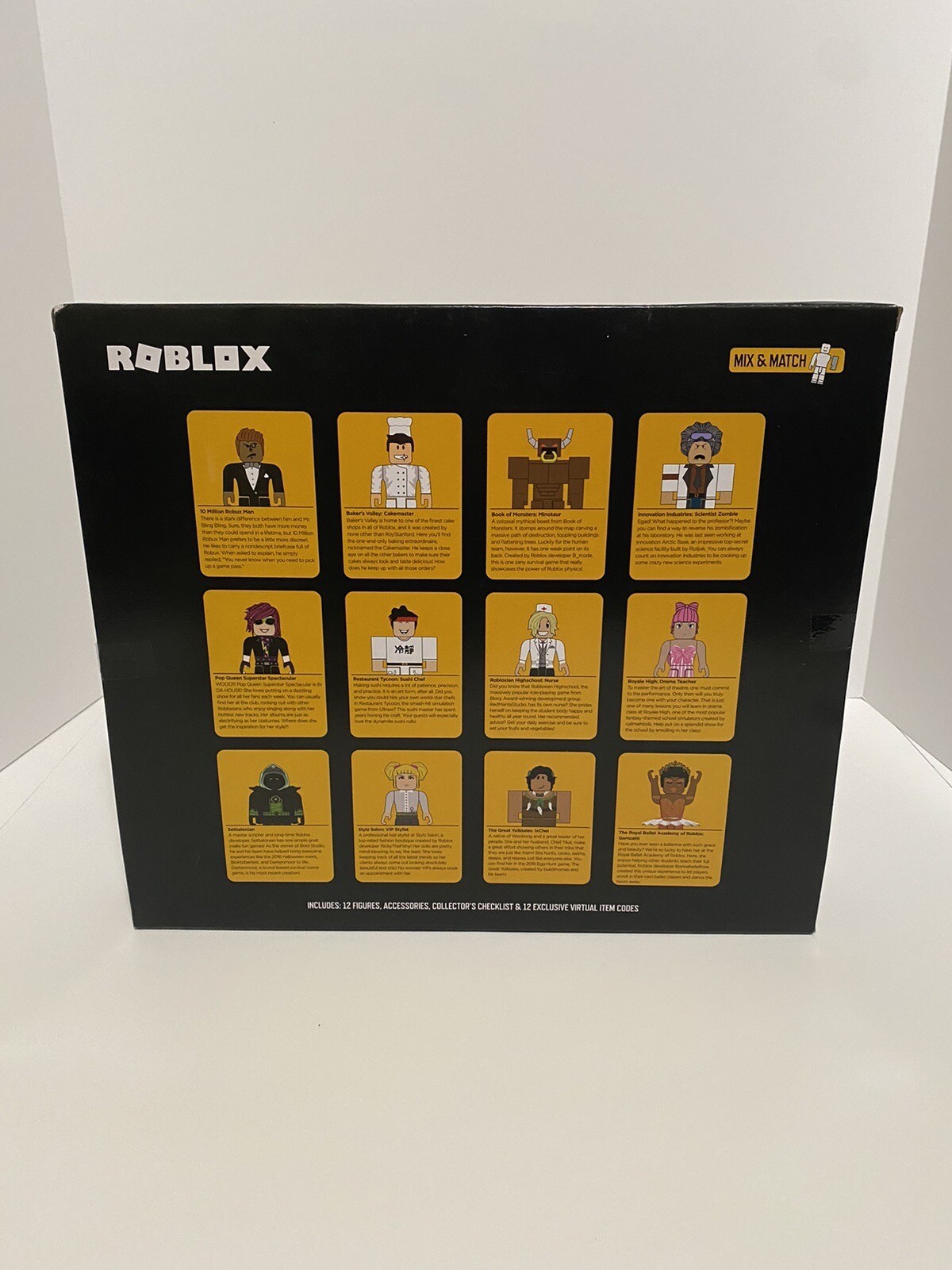 ROBLOX Celebrity Collection Series 3 12 Figures 12 Codes Bundle | eBay