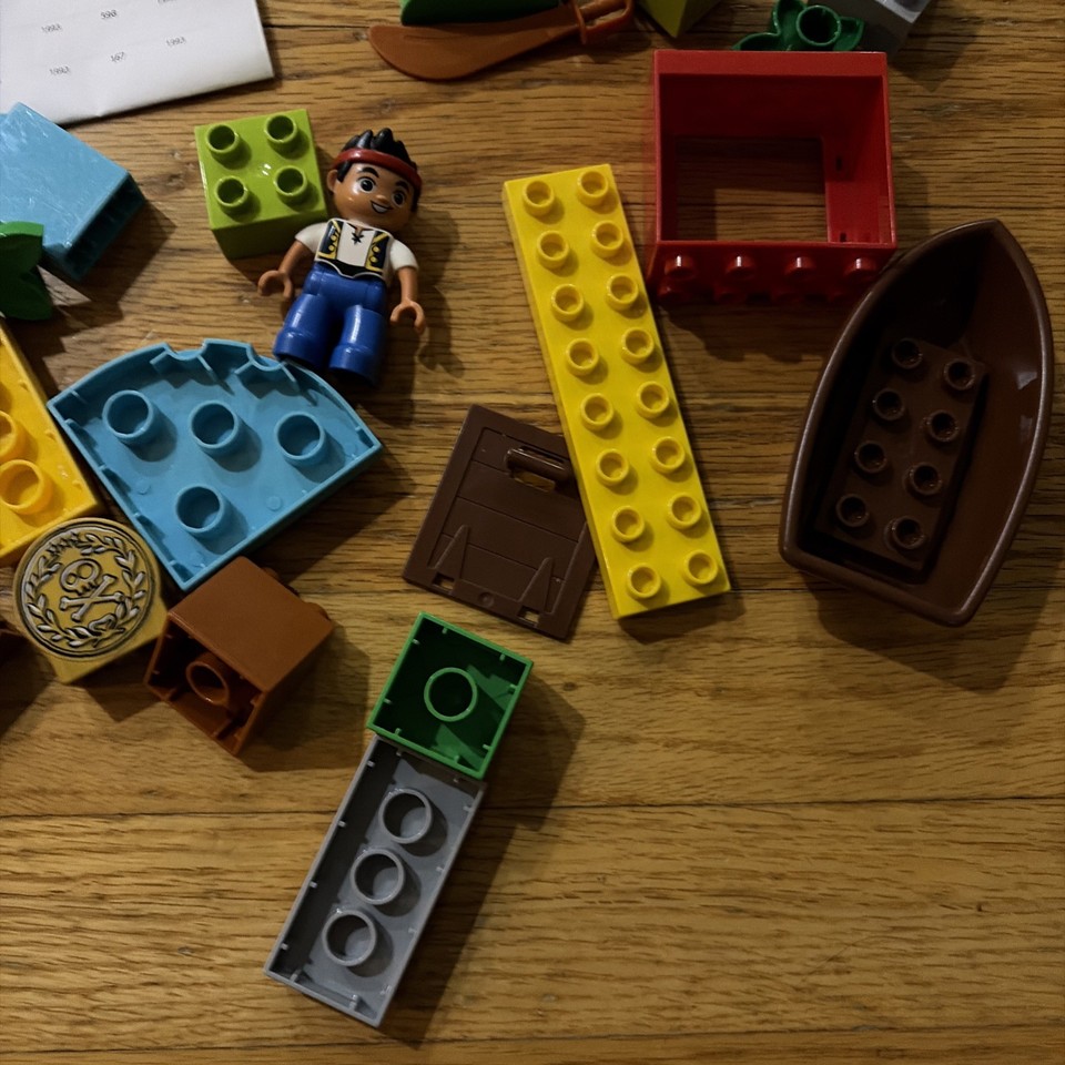 LEGO DUPLO: Jake's Treasure Hunt (10512) Complete No Instructions ...