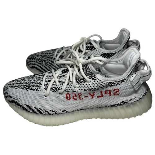 Adidas NWT Men’s Size 8 Zebra Black White Yeezy Boost 350 V2 Easy ...