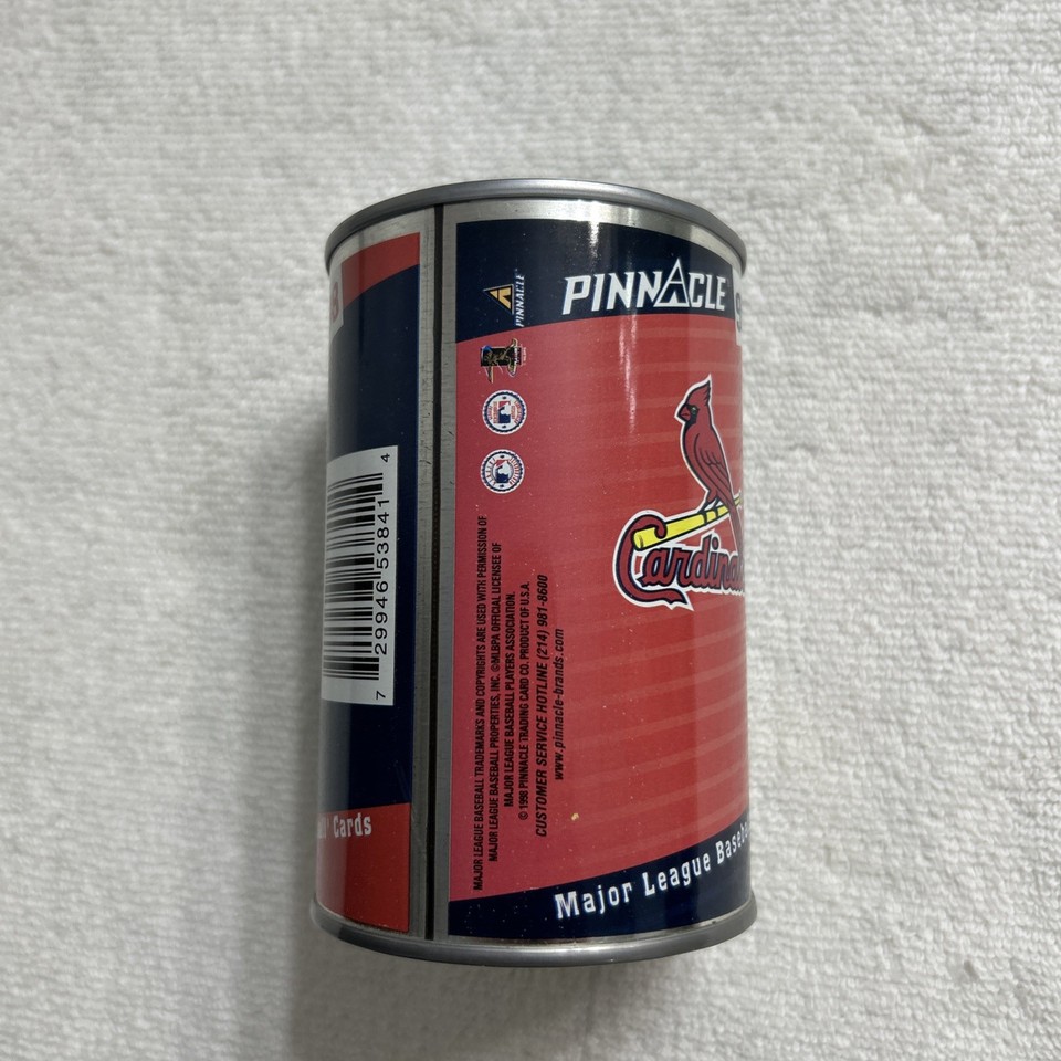 1998 Pinnacle Inside Baseball Cards In A Can Cardinals Mark McGwire ...