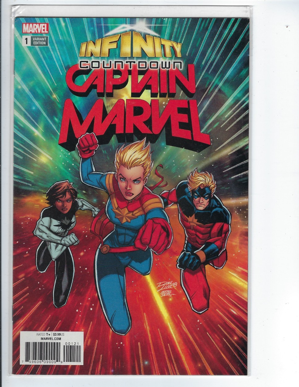 Infinity Countdown - Captain Marvel #1 Variant ( A1367) | eBay UK