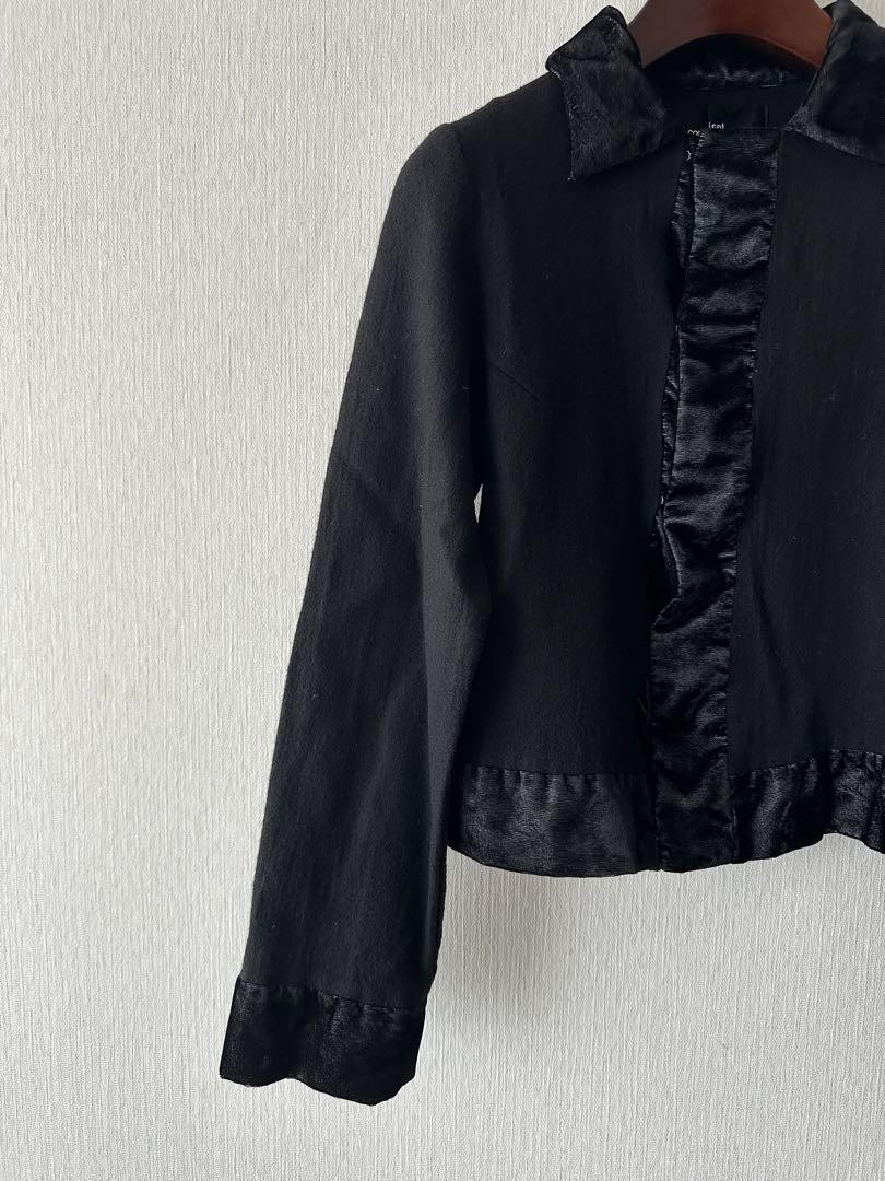 Comme des Garçons Velor Short Jacket W46cm L49cm | eBay Comme des Garçons Velor Short Jacket W46cm L49cm | eBay