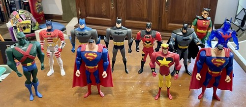 DCEU Action Figures: Batman, Superman, Batman Beyond, Starman, Martian ...