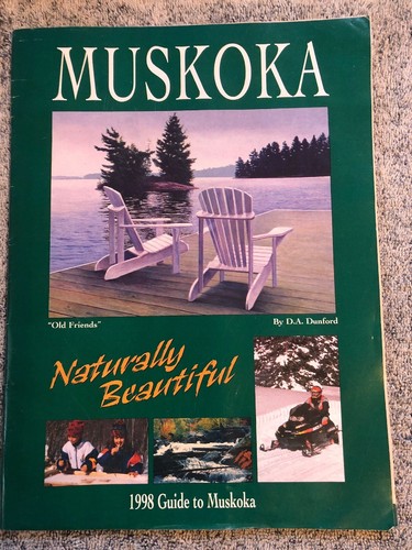Muskoka Ontario Canada Visitors Travel Guide 1998 | eBay