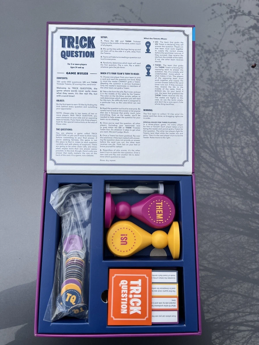 Trick Questions Game