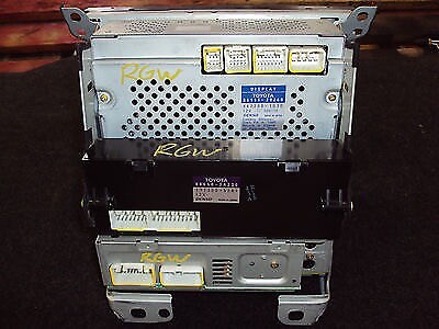 2001-2005 LEXUS GS300 GS430 GPS NAVIGATION SILVER SCREEN 03 SPORTDESIGN ...